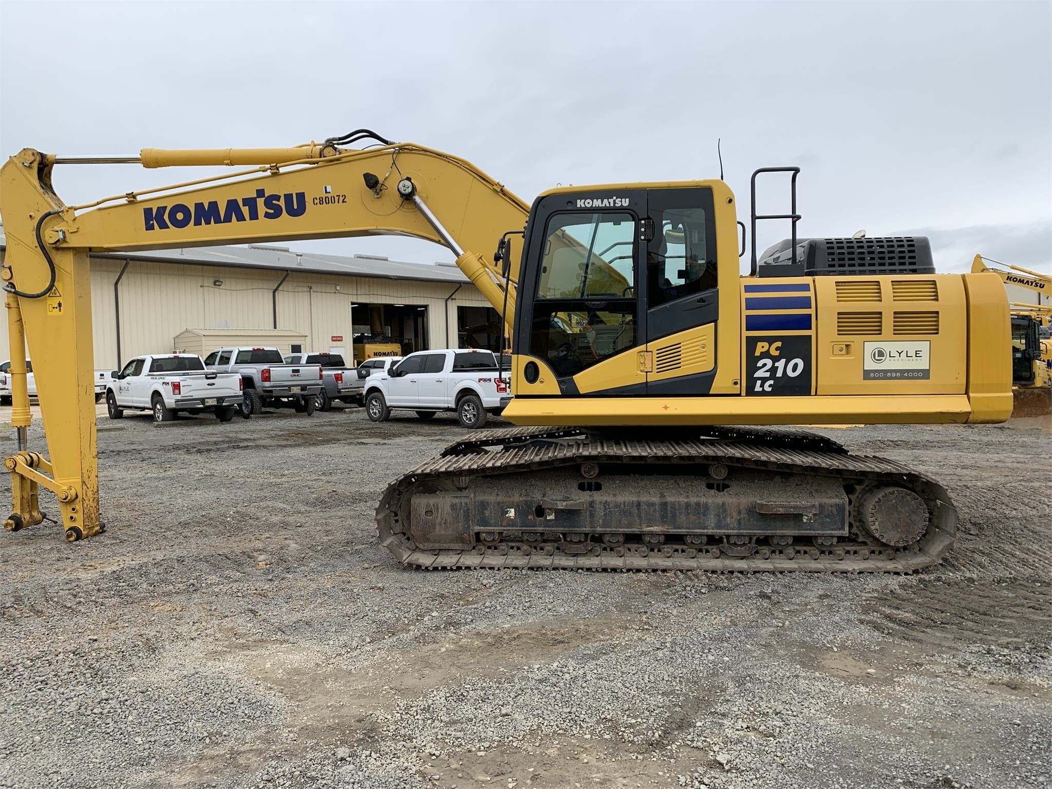 Used, 2016, KOMATSU, PC210 LC-11, Excavators - Crawler